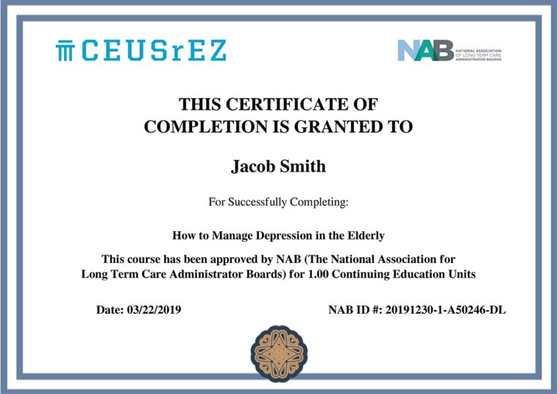 Course Catalog – CEUs.R.EZ